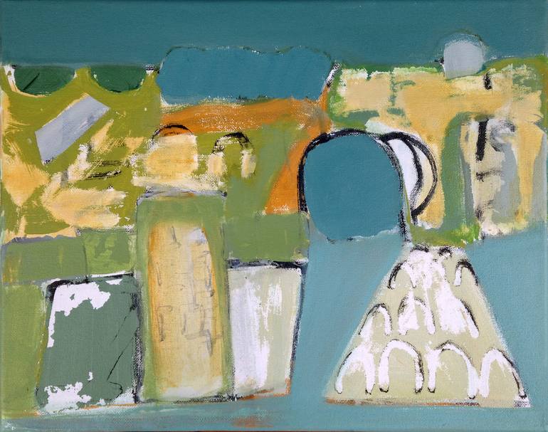 Pompeii Painting by Lisa Bloomfield | Saatchi Art
