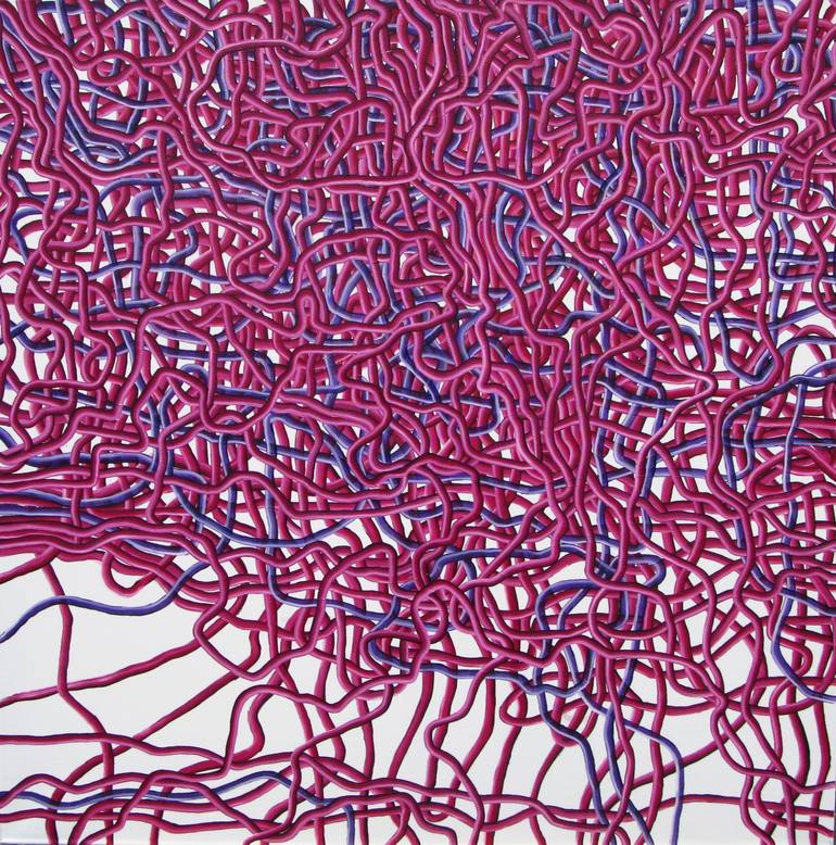 Organic Topography 2 Painting by Petrica Stefan | Saatchi Art