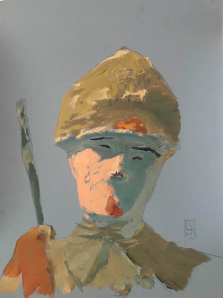 Toy Soldier #4 Painting by charles swenson | Saatchi Art