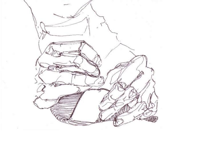 Ines // Lorenzo Sammlung Drawing by Beatriz Crespo | Saatchi Art