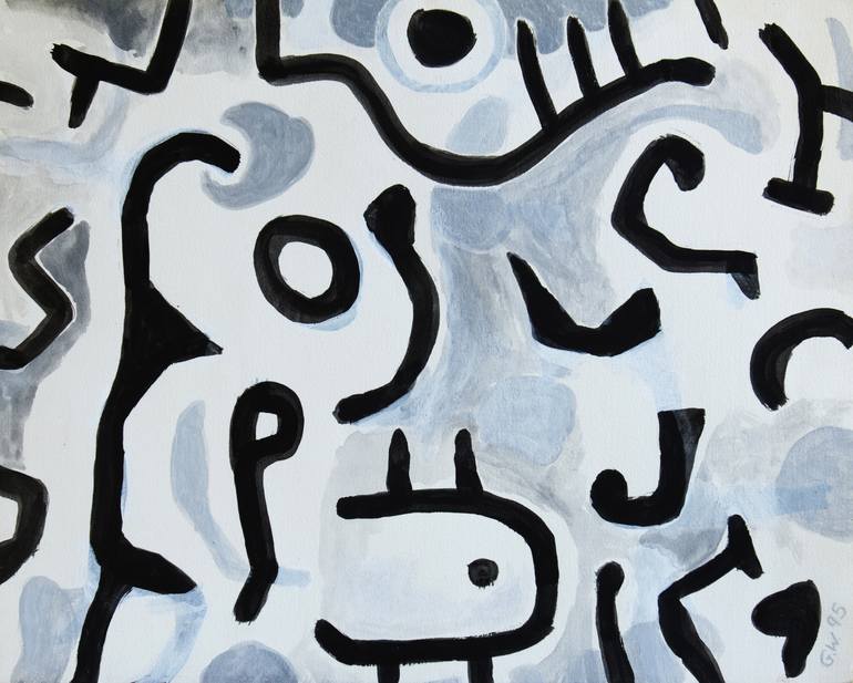 Graffitti Painting by Gavin Whatley | Saatchi Art