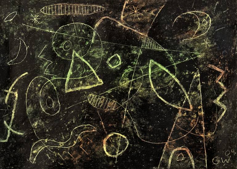 Deep Sea Painting by Gavin Whatley | Saatchi Art