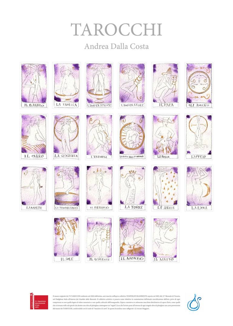 Tarocchi (Tarot) Printmaking by Andrea Dalla Costa | Saatchi Art