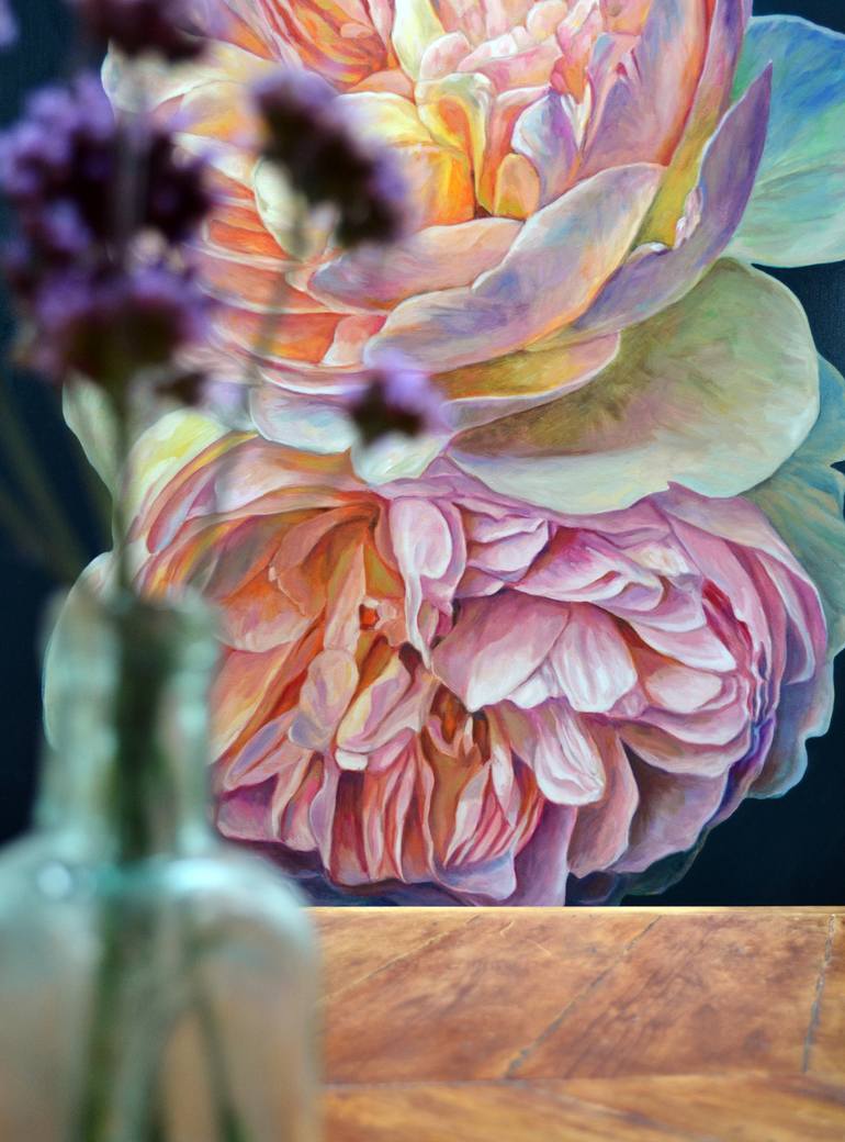 Where flowers bloom, so does hope Painting by Alex Ebdon | Saatchi Art