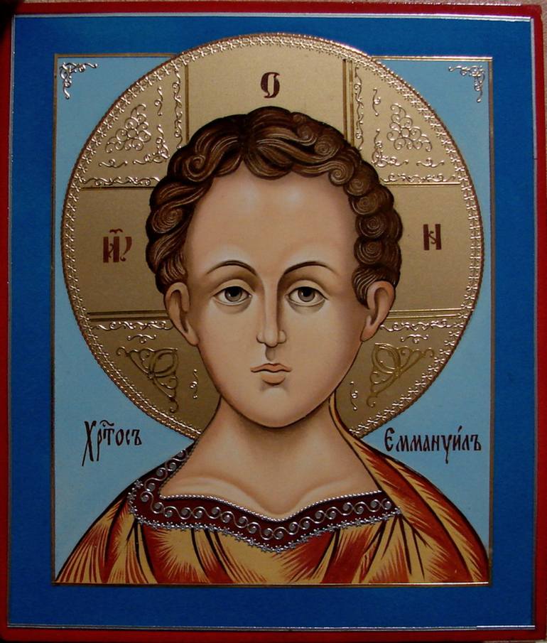 Orthodox icon Christ Emmanuel. Икона. Painting by Сергей Колько ... Orthodox icon Christ Emmanuel. Икона. Painting by Сергей Колько ...