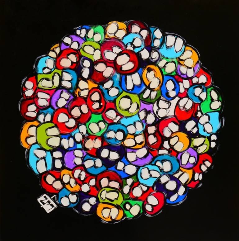 BOPPON WORLD Painting by Marco Luzzi | Saatchi Art