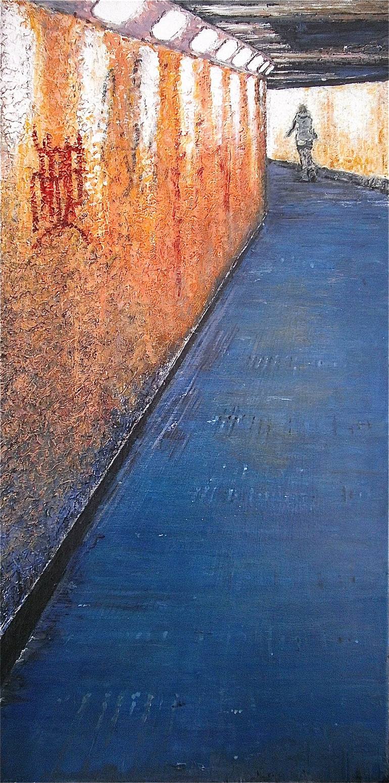 Subway ten Painting by Simon Hopkinson | Saatchi Art