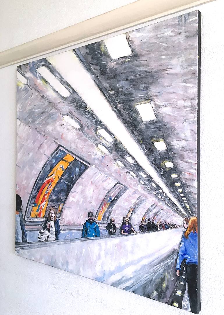 Strangers Painting by Simon Hopkinson | Saatchi Art