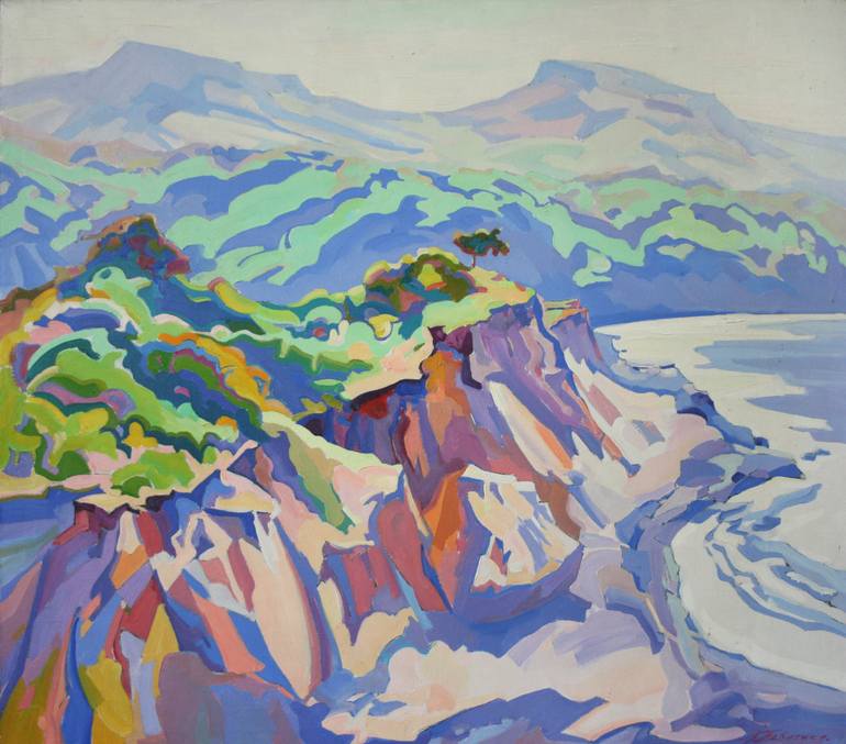 South coast Painting by Leonid Pavlenko | Saatchi Art