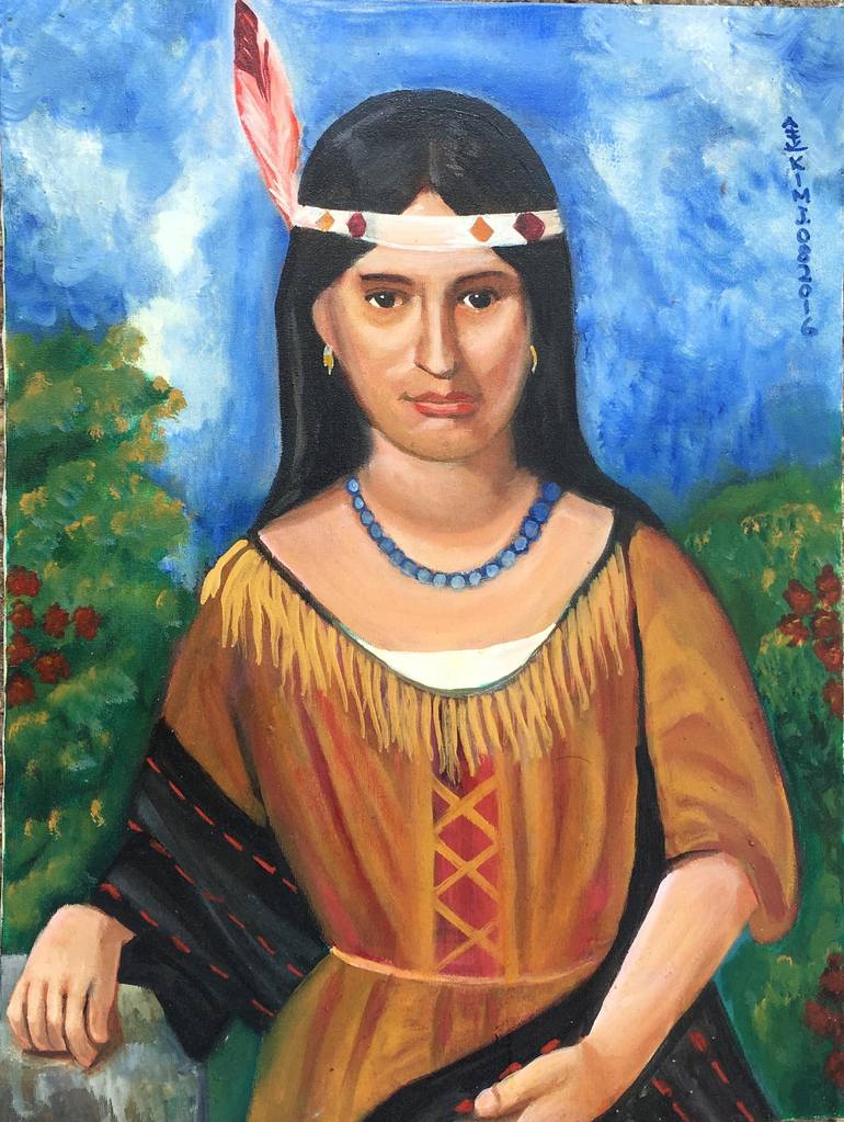 Poca Hontas Painting by Jayce Kim | Saatchi Art