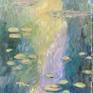 The Koi Pond Painting by Steven Nagy | Saatchi Art
