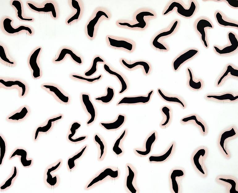 POP AMOEBA Painting by Andrew Lennon | Saatchi Art