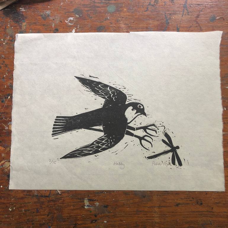 Hobby Printmaking by peter fox | Saatchi Art
