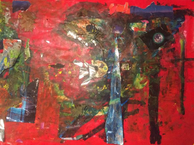 Hold the Venom Painting by Mark Kaminsky | Saatchi Art