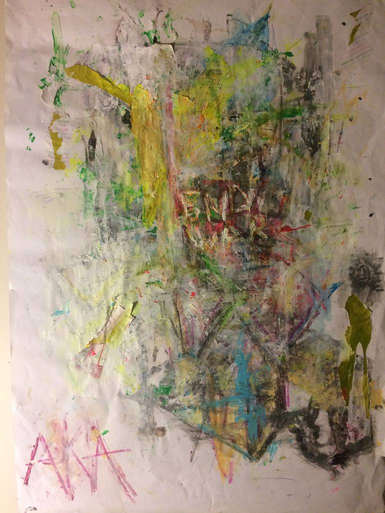 AKA END WAR Painting by Mark Kaminsky | Saatchi Art