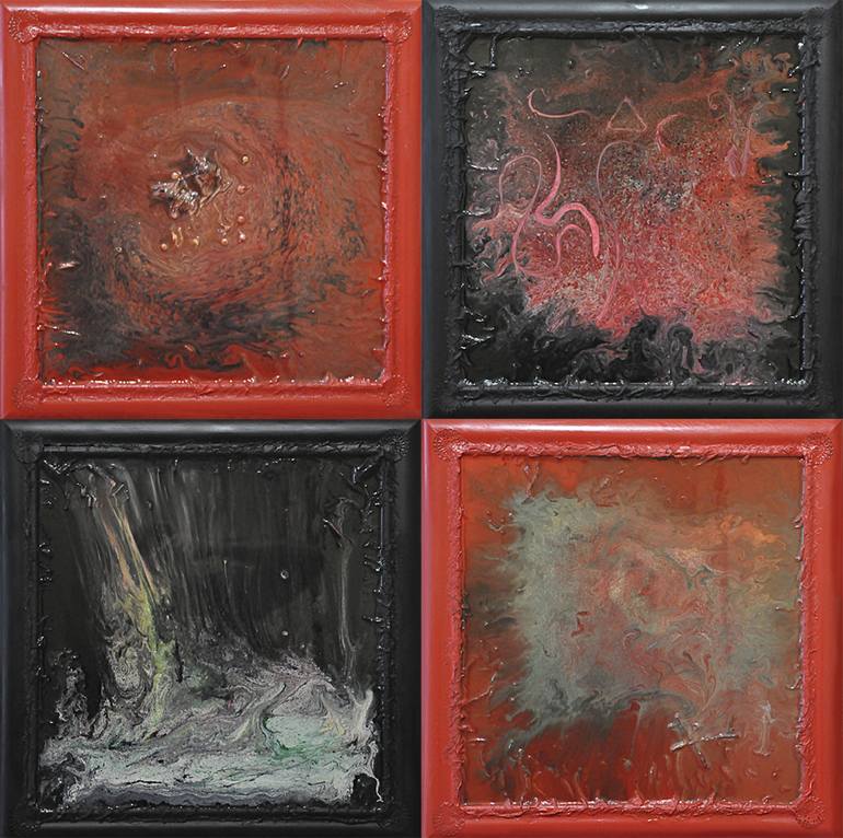 Vicissitudes of a dead man Painting by Ruy Ryo | Saatchi Art