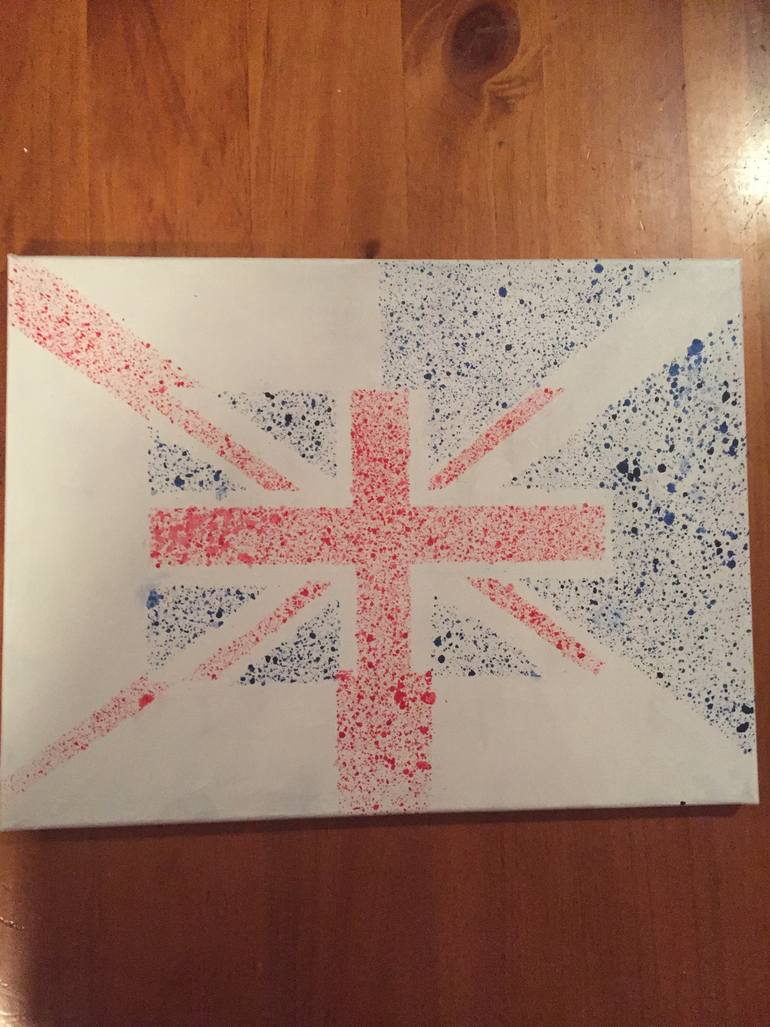 The flags of the union Painting by Conner Stewart | Saatchi Art