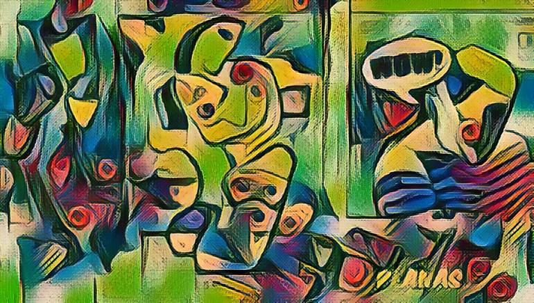 Myconos Painting by Jon Planas | Saatchi Art