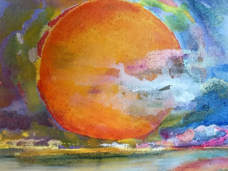 The Bridge Painting by Cecilia Sassi | Saatchi Art