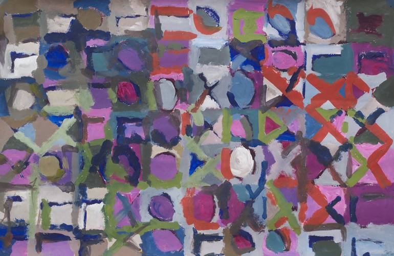 The Odds Painting by Shereen Noon | Saatchi Art