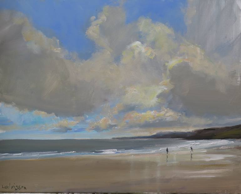 Scarborough, Oct 30 Painting by Malcolm Ludvigsen | Saatchi Art