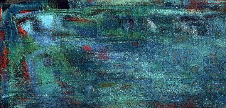 Cosmic Flow - Limited Edition of 1 Painting by Mihailo Curcin | Saatchi Art