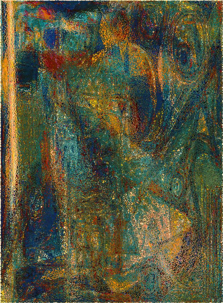 Deep Breath - Limited Edition of 1 Painting by Mihailo Curcin | Saatchi Art