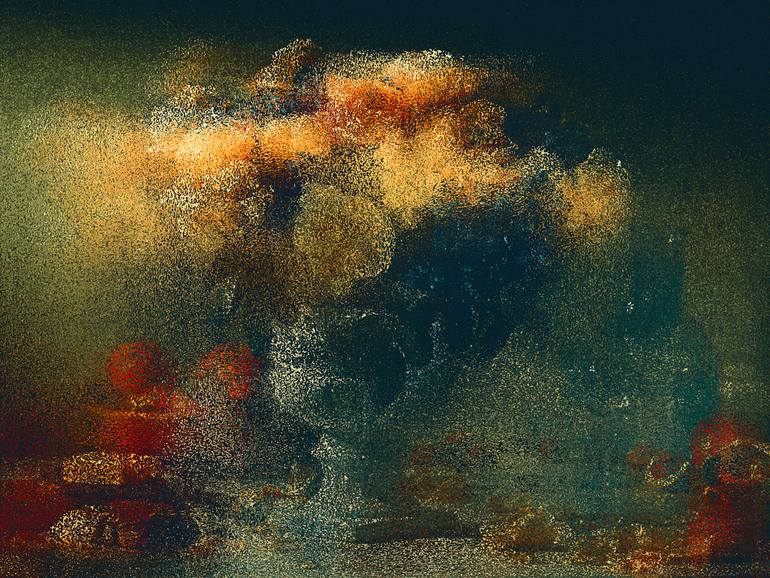 Flowers - Limited Edition of 1 Painting by Mihailo Curcin | Saatchi Art