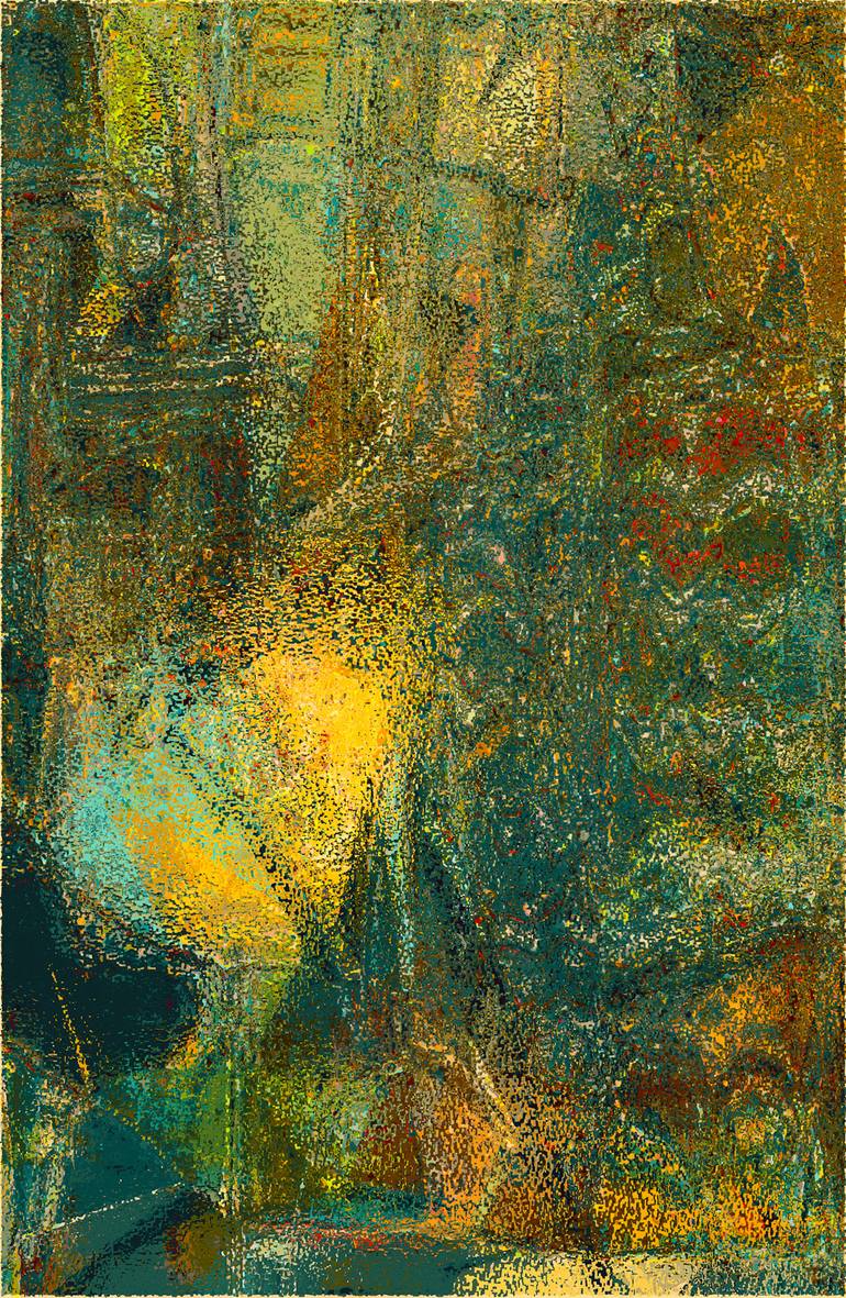 Mystic Tide - Limited Edition of 1 Painting by Mihailo Curcin | Saatchi Art