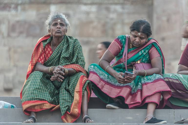 Indian women Photography by Christopher William Adach | Saatchi Art