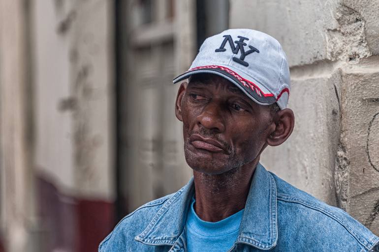 Man with baseball hat - Limited Edition of 15 Photography by ...