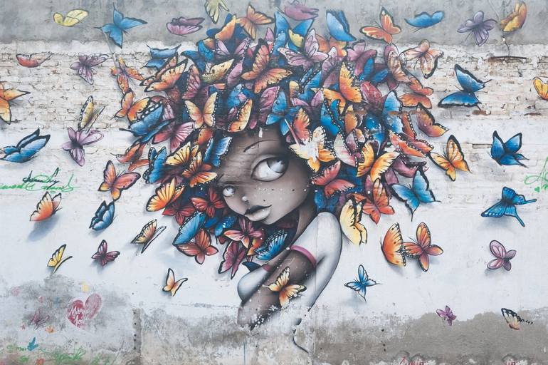 Murals of Santa Marta - Limited Edition of 15 Photography by Christopher William Adach | Saatchi Art