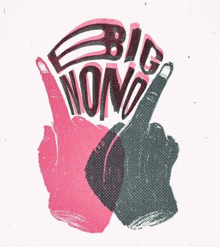 BIG NONO Drawing by Idan Tesler | Saatchi Art