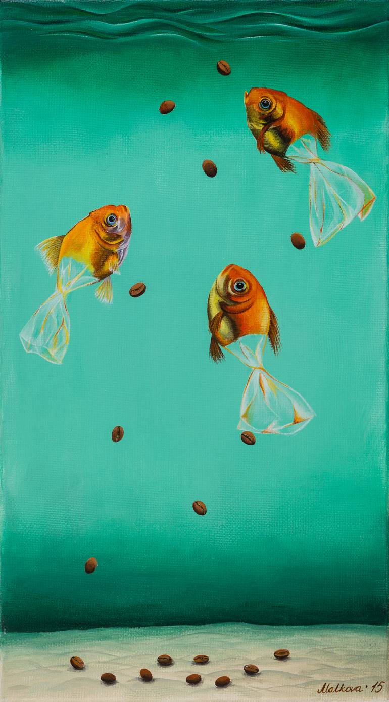 Easy schizophrenia Painting by Elena Malkova | Saatchi Art