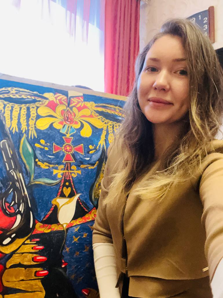 Kubbel Painting by Alexandra Miracle | Saatchi Art