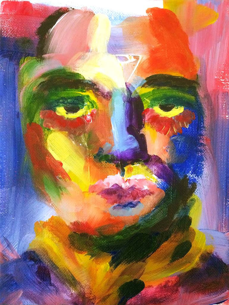 Stranger Painting by Ksenia Ter | Saatchi Art