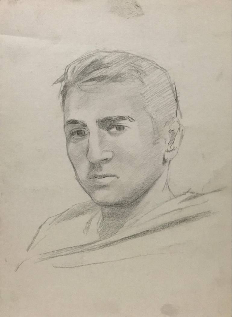 portrait sketch Drawing by Sinan Meraklı | Saatchi Art