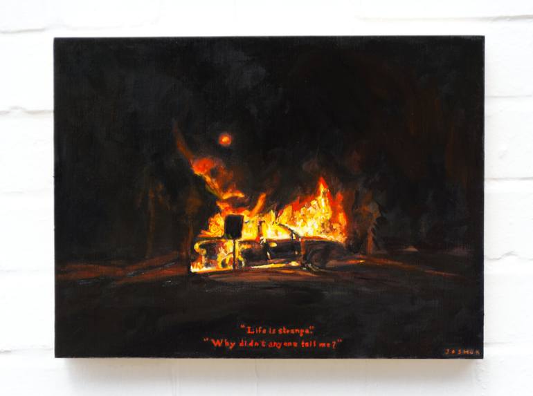Life Is Strange Painting by Joshua Benmore | Saatchi Art