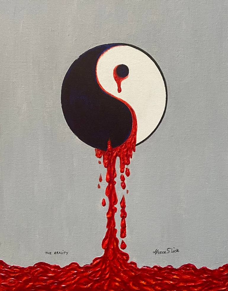 The Reality Painting by Grace Slick | Saatchi Art