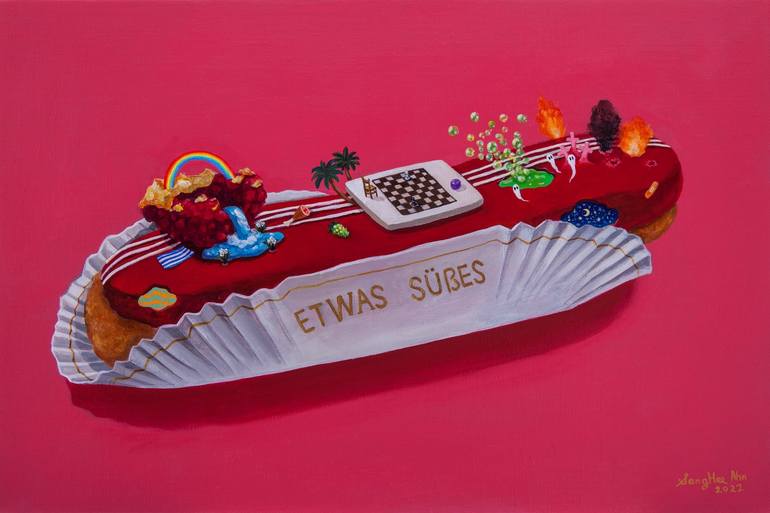 Eclair 935 Painting by Sanghee Ahn | Saatchi Art