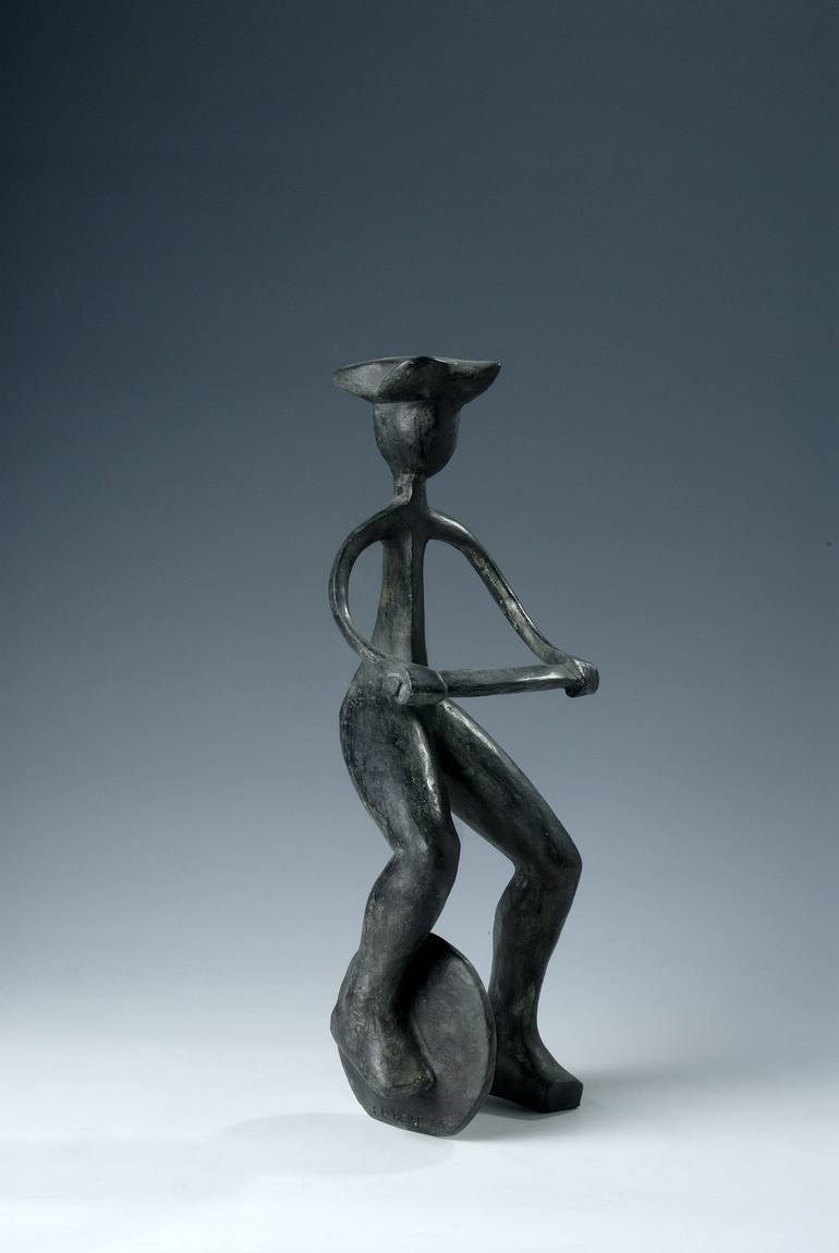 Cyclist Sculpture by | Saatchi Art