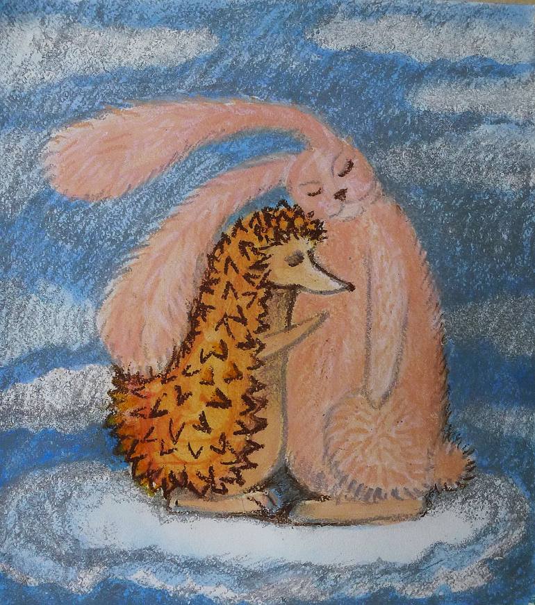 Parting Drawing by Emiliya Zavarykina | Saatchi Art