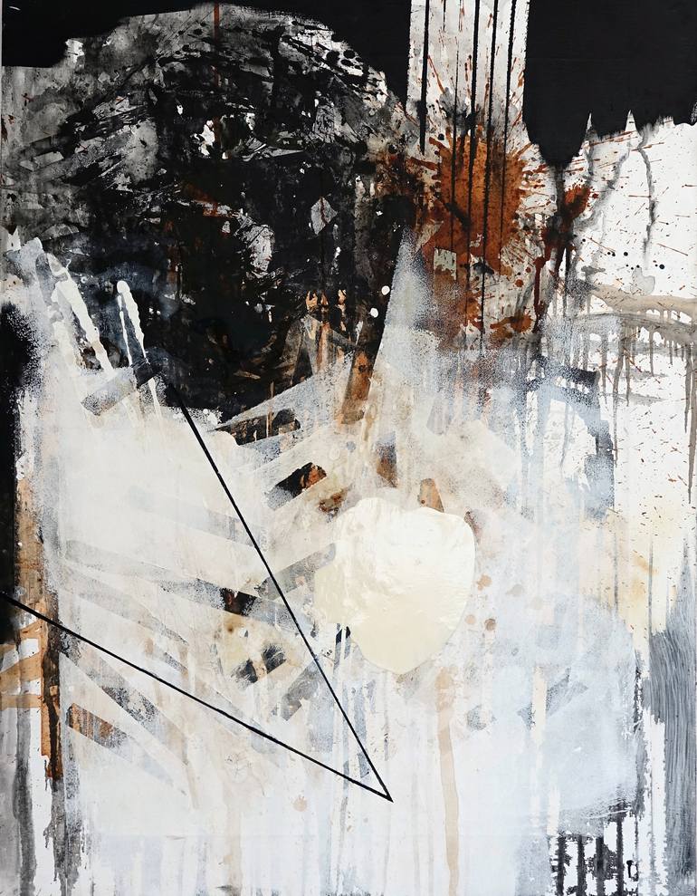 Disruption Painting by F Balogh Erzsébet | Saatchi Art