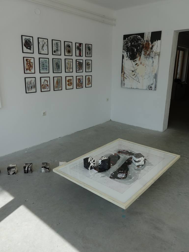 Disruption Painting by F Balogh Erzsébet | Saatchi Art