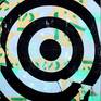 Blue Bullseye Painting by Joe Kral | Saatchi Art