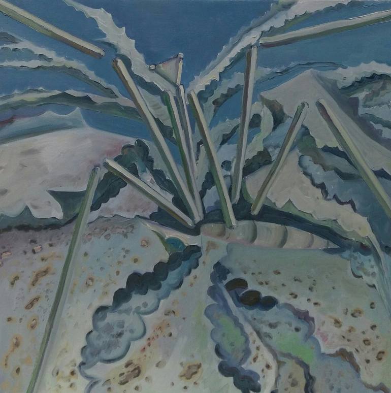 Mantis. Painting by Rustem Ibatullin | Saatchi Art