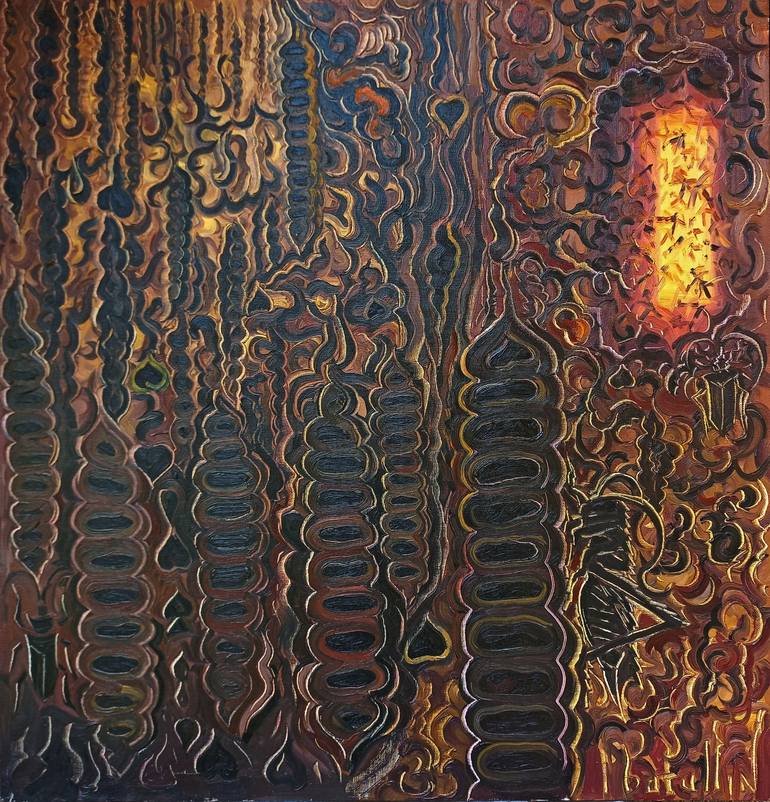 Tamarind Night Painting by Rustem Ibatullin | Saatchi Art