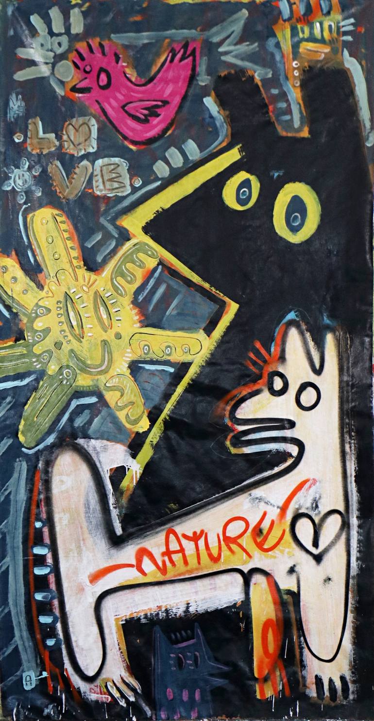 LOVE NATURE Painting by Ángel Rivas | Saatchi Art