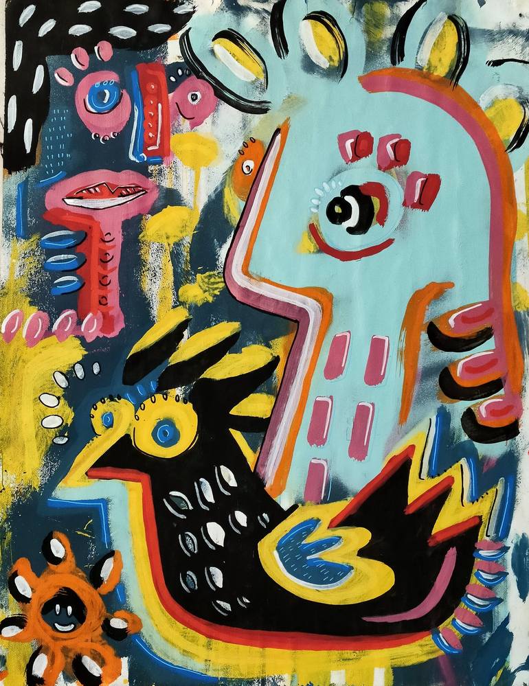 WILD NATURE Painting by Ángel Rivas | Saatchi Art