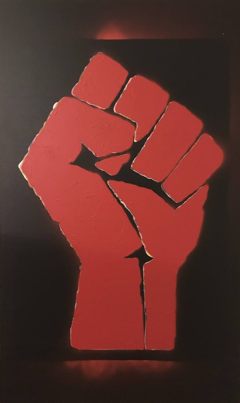 Resist Painting by Grakkus Art | Saatchi Art